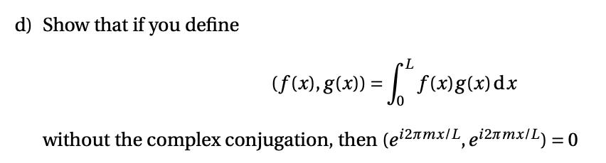 Solved 6. You can extend the definition of the dot product | Chegg.com