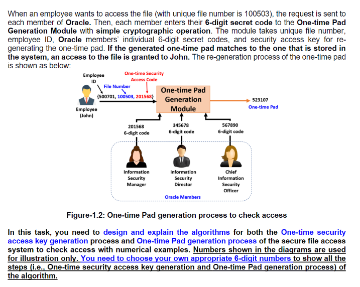Solved Q1. Designing Cryptographic Algorithm for Secure | Chegg.com