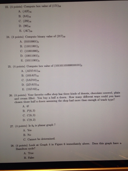 Solved 1. (4 points) The input and output alphabet for the | Chegg.com