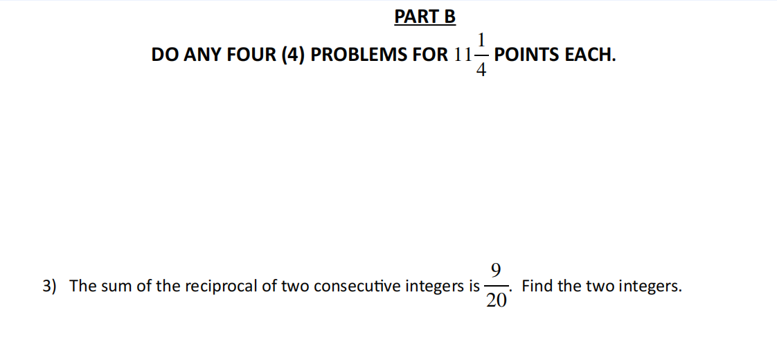 Solved PART BDO ﻿ANY FOUR (4) ﻿PROBLEMS FOR 1114 ﻿POINTS | Chegg.com
