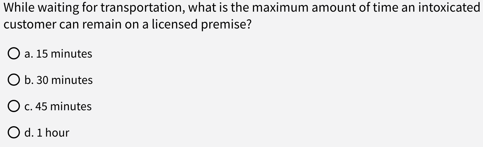 Solved While waiting for transportation, what is the maximum | Chegg.com