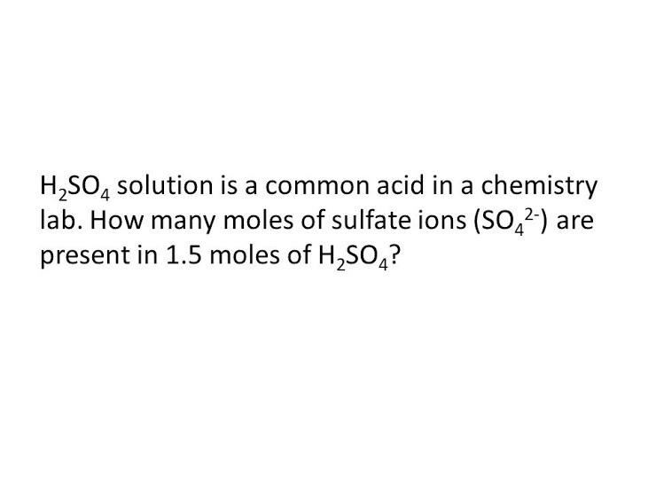 Solved H2SO4 solution is a common acid in a chemistry lab. | Chegg.com