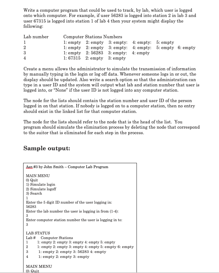 Solved Hello, Please help to adjust my code so that a linked | Chegg.com