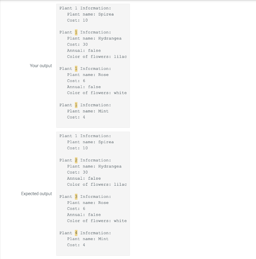 Solved IN JAVA PLEASE!!! Information that is | Chegg.com