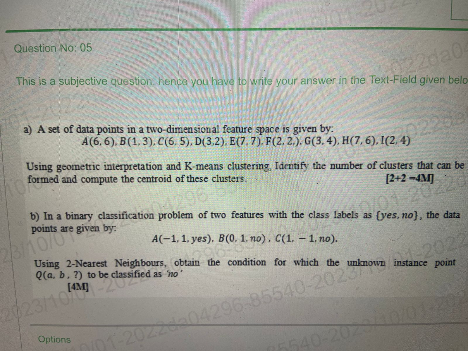 Solved This is a subjective question, hence you have to | Chegg.com