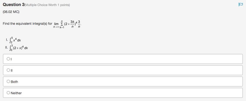 Solved Question 1(Multiple Choice Worth 1 points) (06.02 MC) | Chegg.com