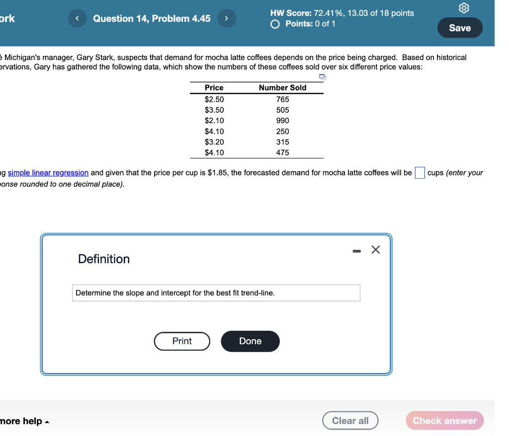 Solved a) The forecast for weeks 2 through 10 using | Chegg.com