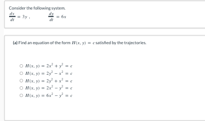 Solved (b) Plot several level curves of the function H. | Chegg.com