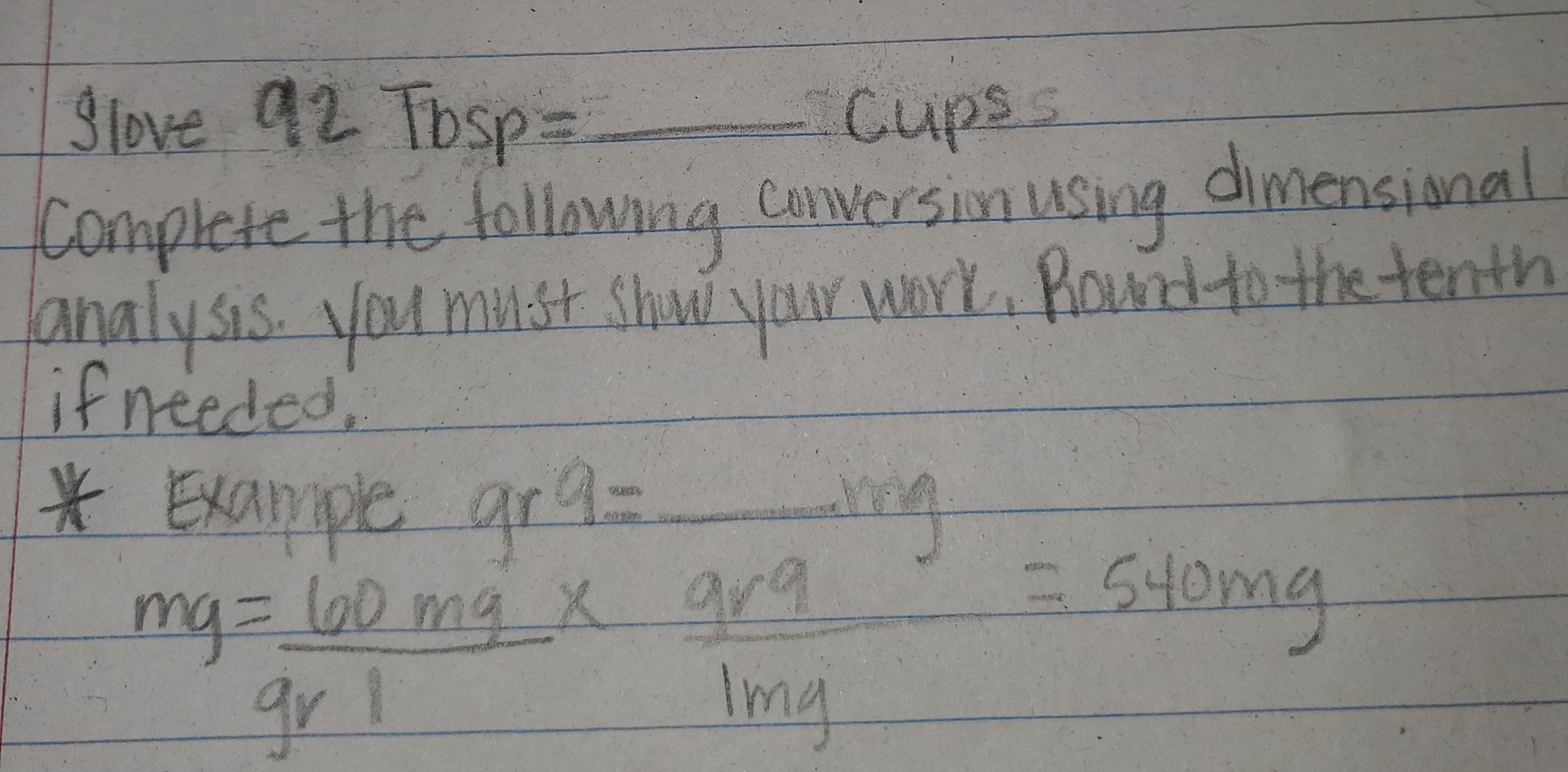 Solved Slove 92 ﻿Tosp =CupsComplete the following canversin | Chegg.com