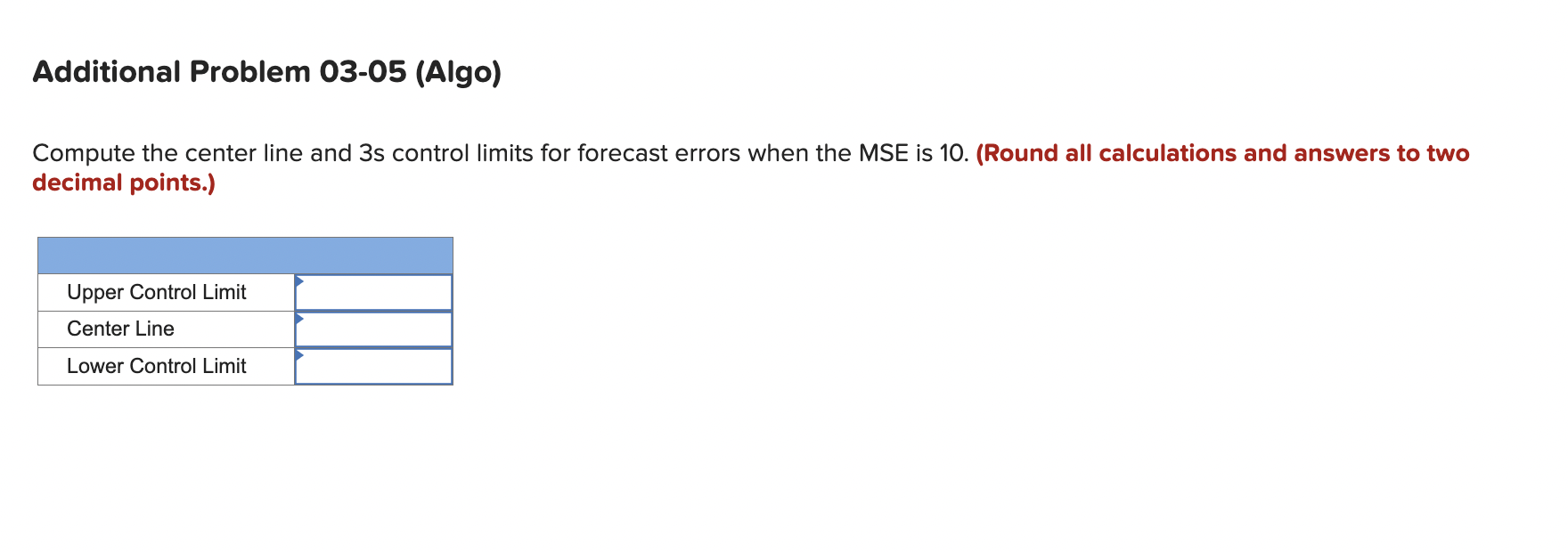 Solved Compute the center line and 3 s control limits for | Chegg.com
