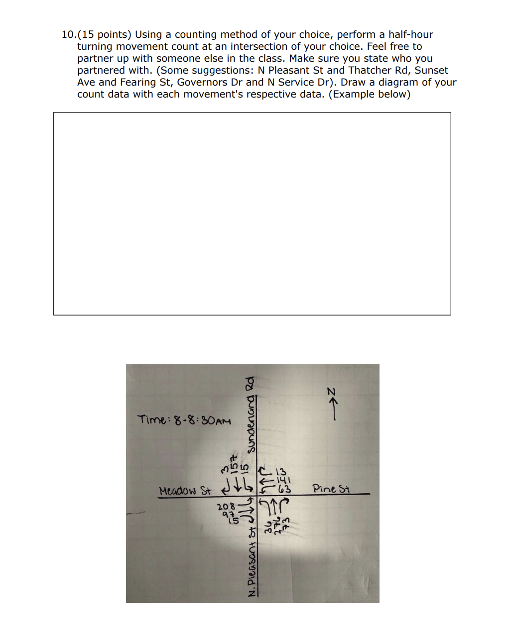 Solved 10.(15 points) Using a counting method of your | Chegg.com