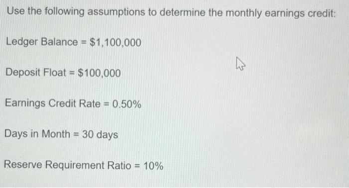 Solved Use the following assumptions to determine the | Chegg.com