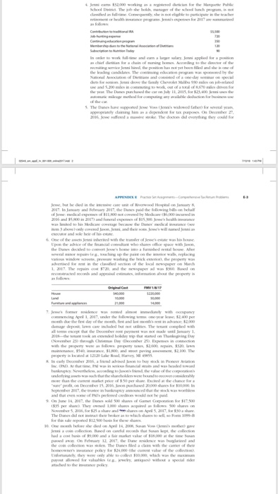 Appendix E-2017 Practice Set Assignments- | Chegg.com