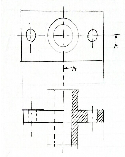 Solved Please draw side view of this and show dimensions. | Chegg.com Solved Please draw side view of this and show dimensions. | Chegg.com