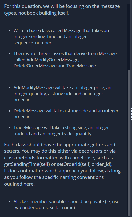 Solved For this question, we will be focusing on the message | Chegg.com