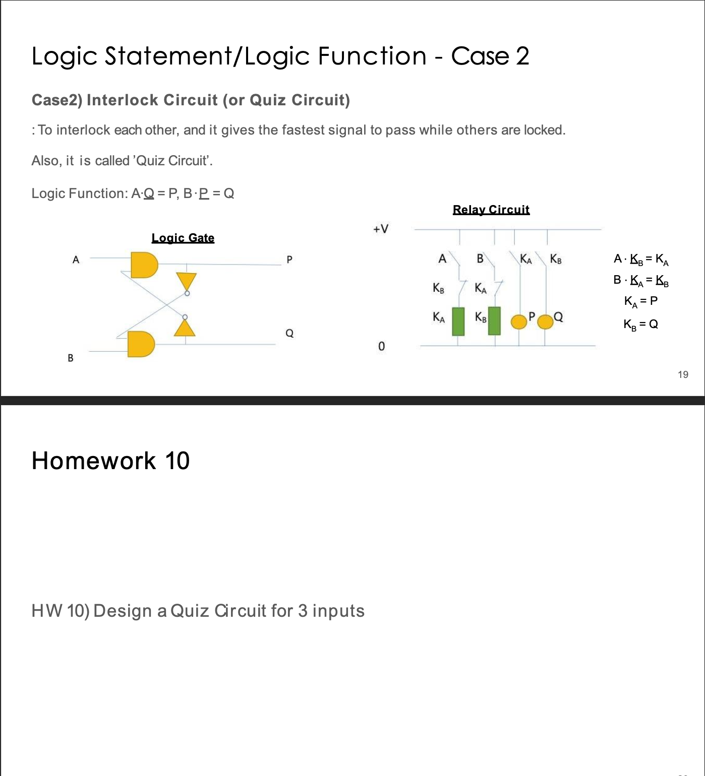 Solved Logic Statement/Logic Function - Case 2 Case2) | Chegg.com