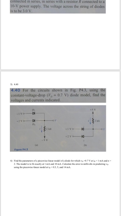 Solved 2) 433 4.33 Use the iterative-analysis procedure to | Chegg.com