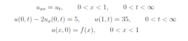 Solved uxx=ut,0 | Chegg.com