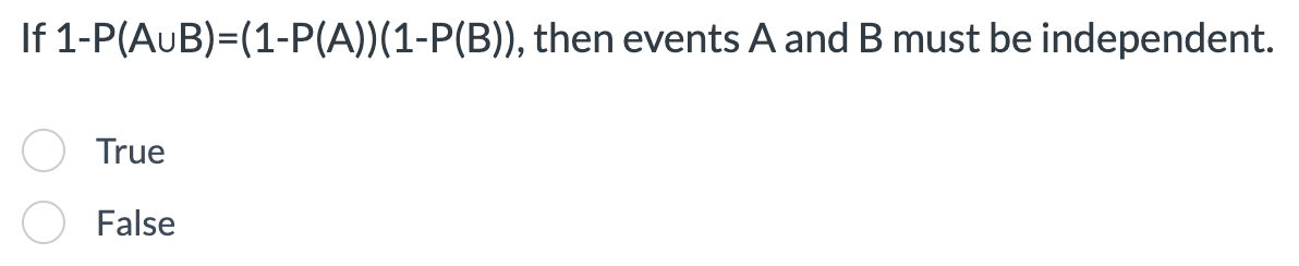 Solved True False | Chegg.com