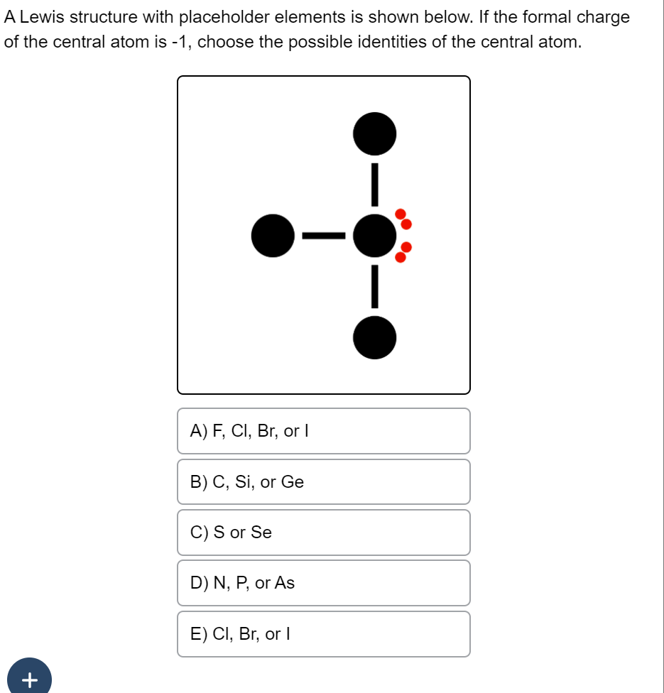 Solved A Lewis structure for the azide anion (N3−)is shown | Chegg.com