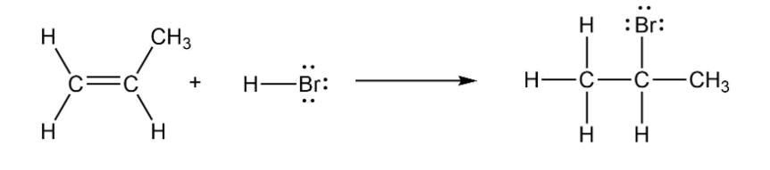 Solved : Br: H CH3 .. C FC + H-Br: H—C—C—CH3 I-I H H H H | Chegg.com