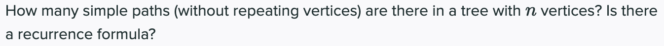 Solved How many simple paths (without repeating vertices) | Chegg.com