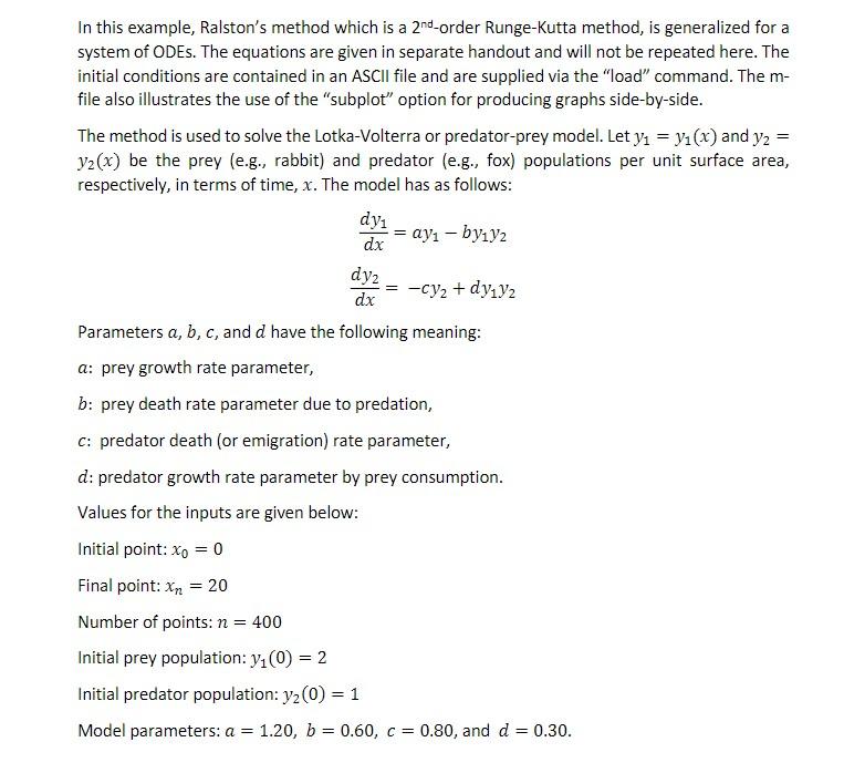 2 In example 9B, Ralston's method (2nd-order | Chegg.com