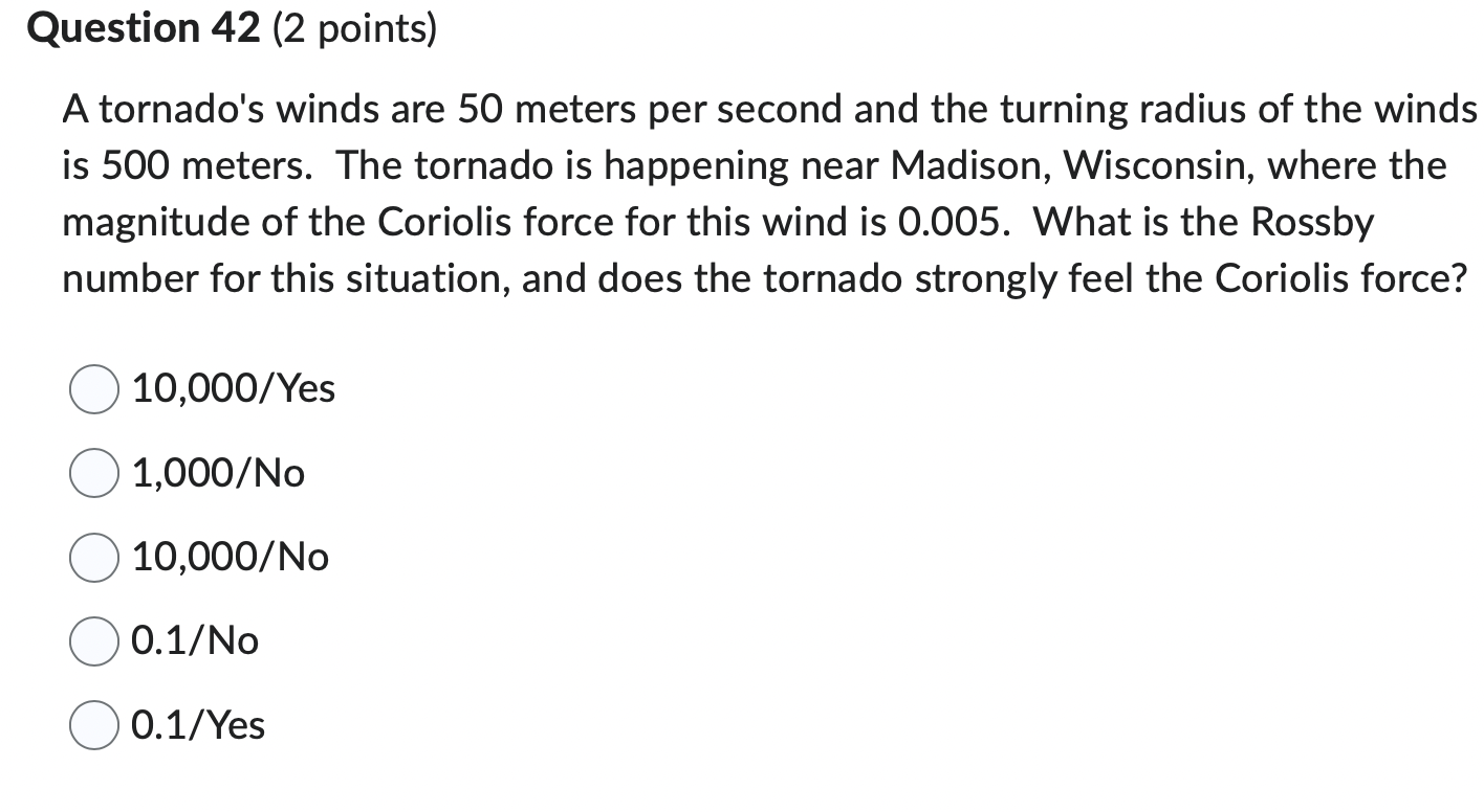 Solved A tornado's winds are 50 meters per second and the | Chegg.com