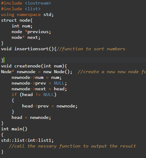 Solved #include #include using namespace std; struct node | Chegg.com