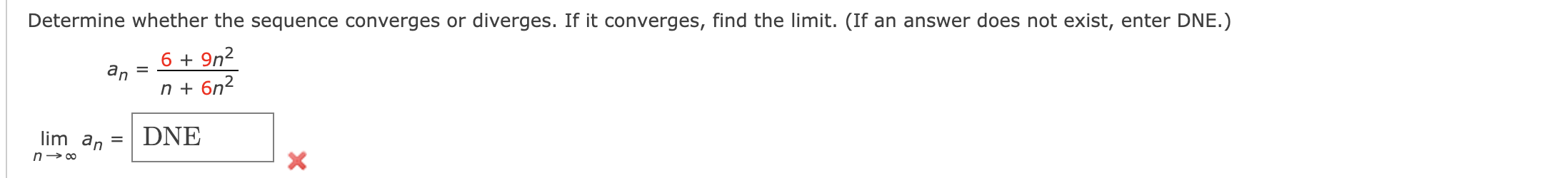 Solved Determine whether the sequence converges or diverges. | Chegg.com