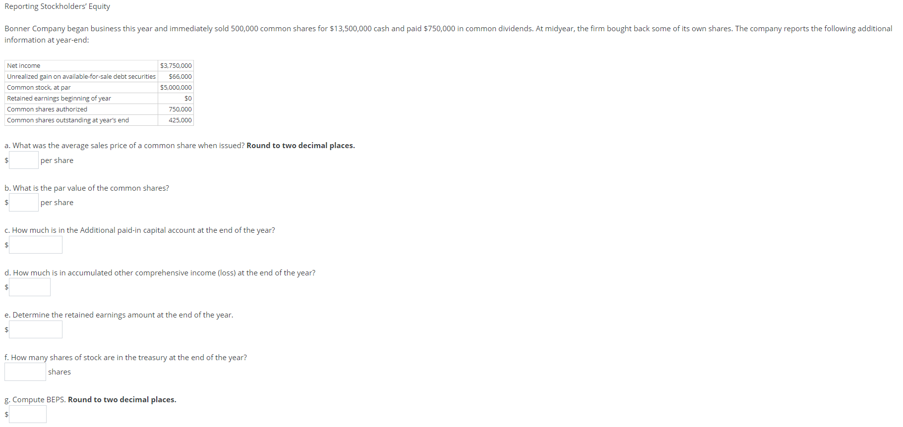 Solved information at year-end: a. What was the average | Chegg.com