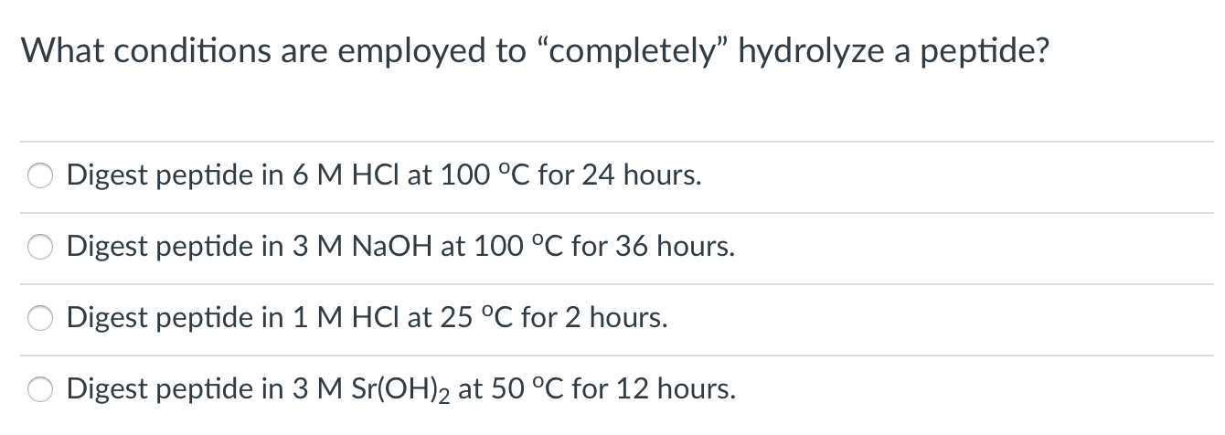 Solved What conditions are employed to "completely" | Chegg.com