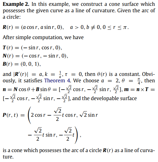 Solved Example 2. In this example, we construct a cone | Chegg.com