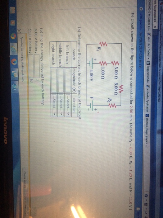Solved The circuit shown in the figure below is connected | Chegg.com