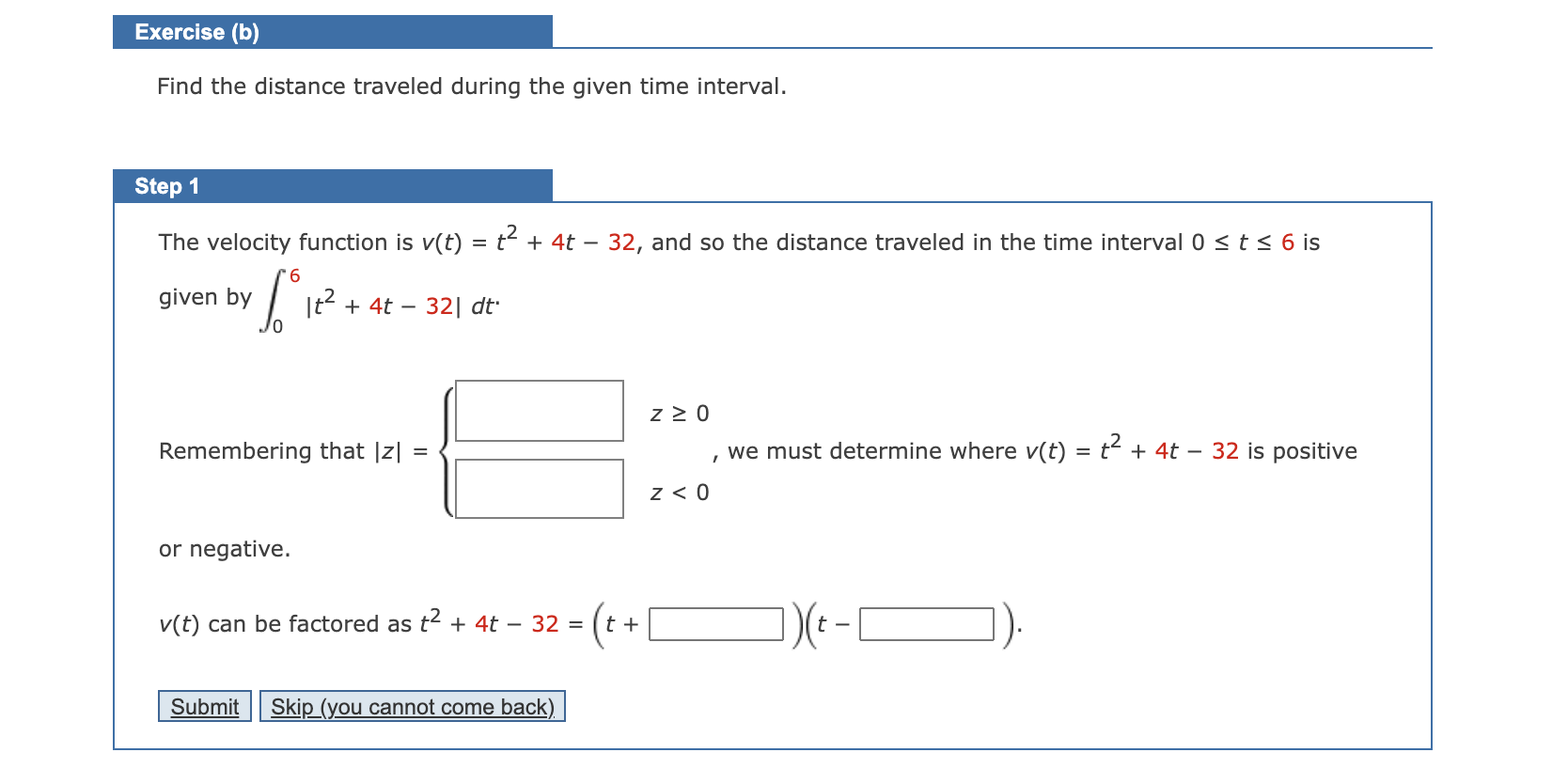 Solved The Acceleration Function In M S2 And The Initial