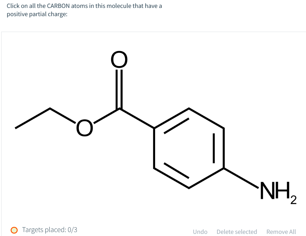 Solved Click on all the CARBON atoms in this molecule that | Chegg.com