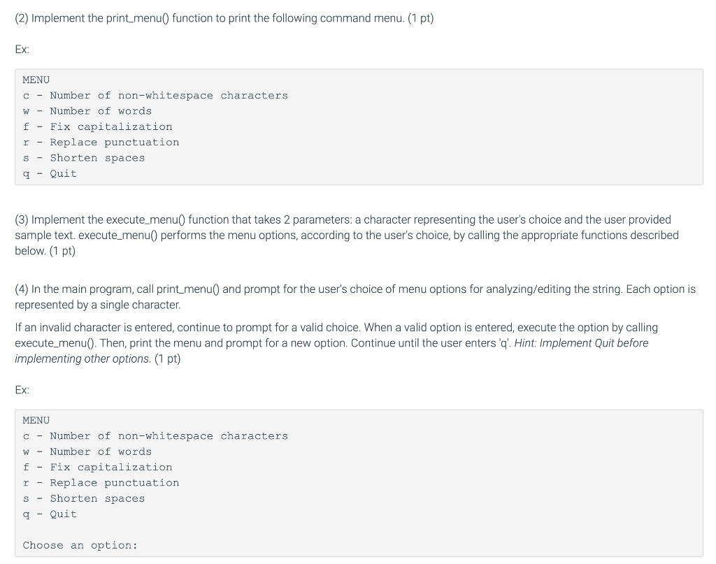 Solved PYTHON I have some minor format and output errors for | Chegg.com