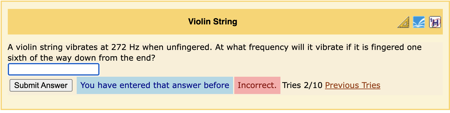 Solved Violin String TH A violin string vibrates at 272 Hz | Chegg.com