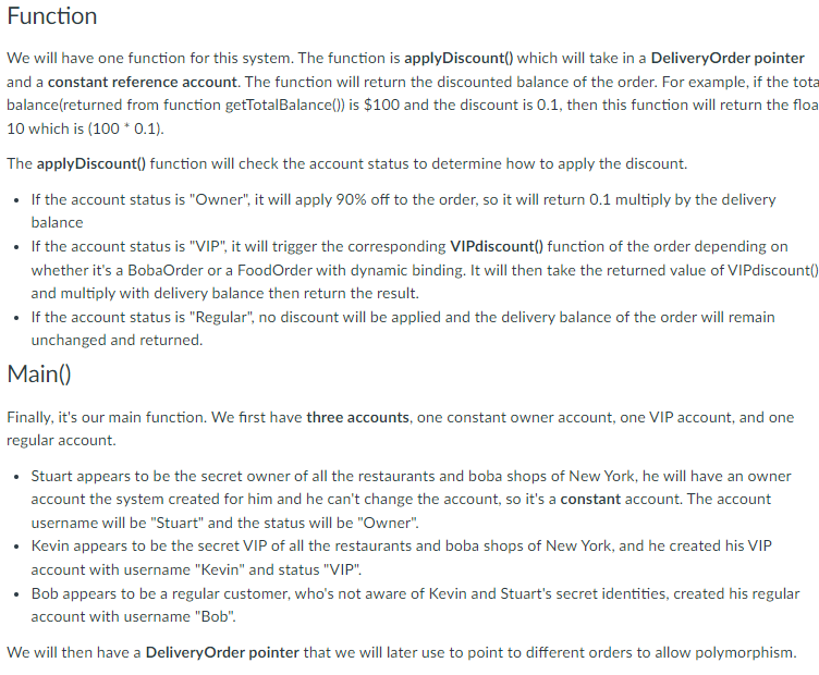 Solved C++ project write make sure you write the files below | Chegg.com