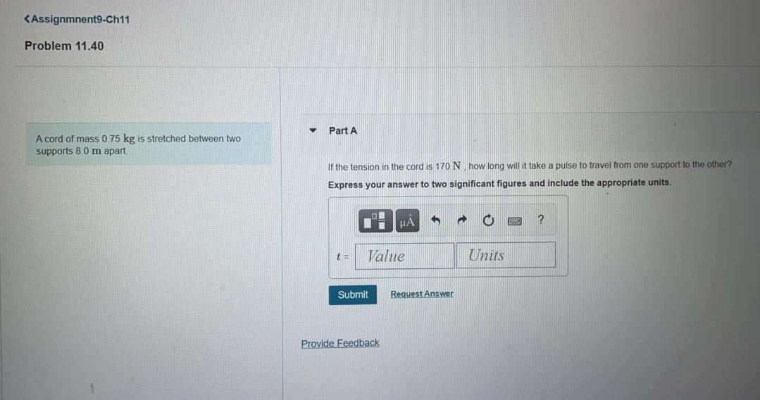 Solved Part A An object with mass 22 kg is executing simple | Chegg.com