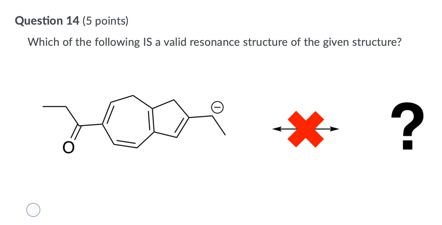 Question 14 (5 points) Which of the following IS a | Chegg.com