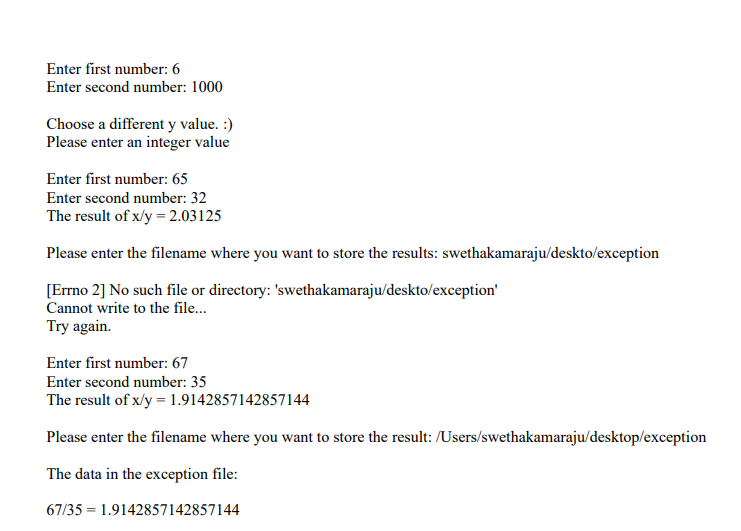 Solved In this assignment, you need to add exception | Chegg.com