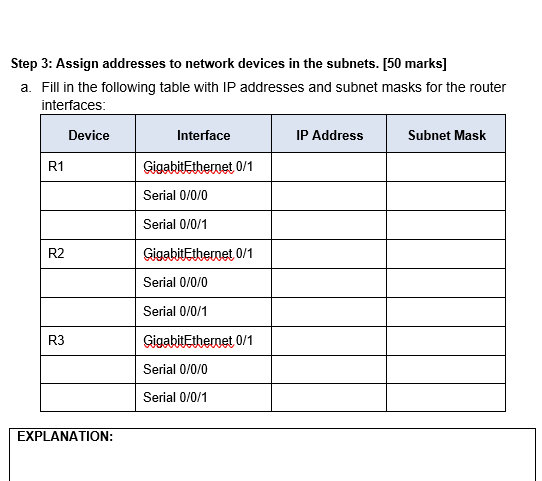 Solved Logbook Activity 5 Subnetting Network Topologies 1