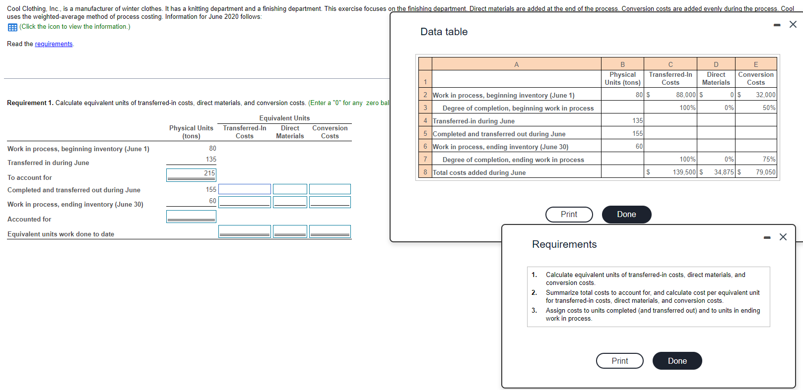 Solved Click the icon to view the information.) Data table | Chegg.com