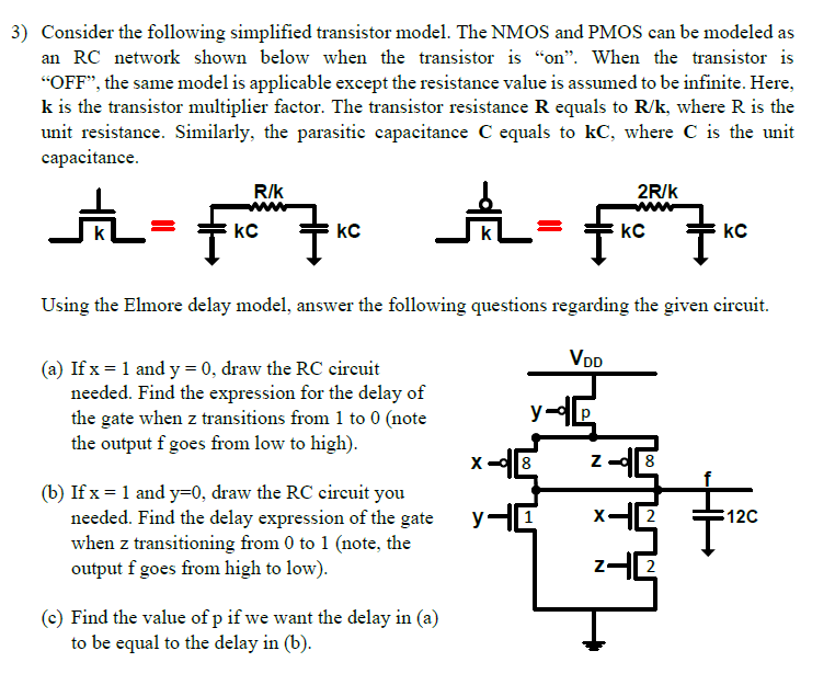 3) Consider the following simplified transistor | Chegg.com