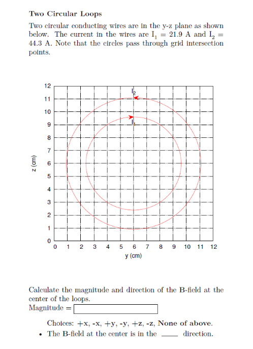 Solved Two Circular Loops Two circular conducting wires are | Chegg.com