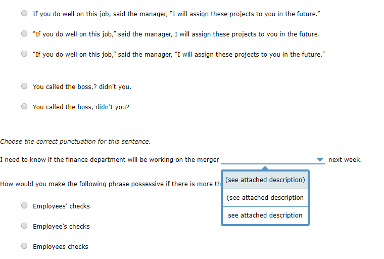 Solved 7. Grammar/Mechanics Checkup 10: Apostrophes | Chegg.com