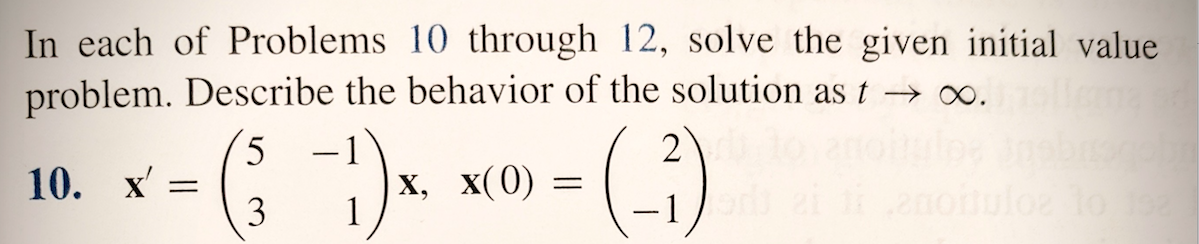 In each of Problems 1 through 4: Ga. Draw a direction | Chegg.com