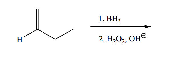 Solved 1. BH; H 2. H2O2, OHO | Chegg.com
