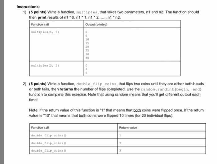 Solved Instructions 1 5 Points Write A Function